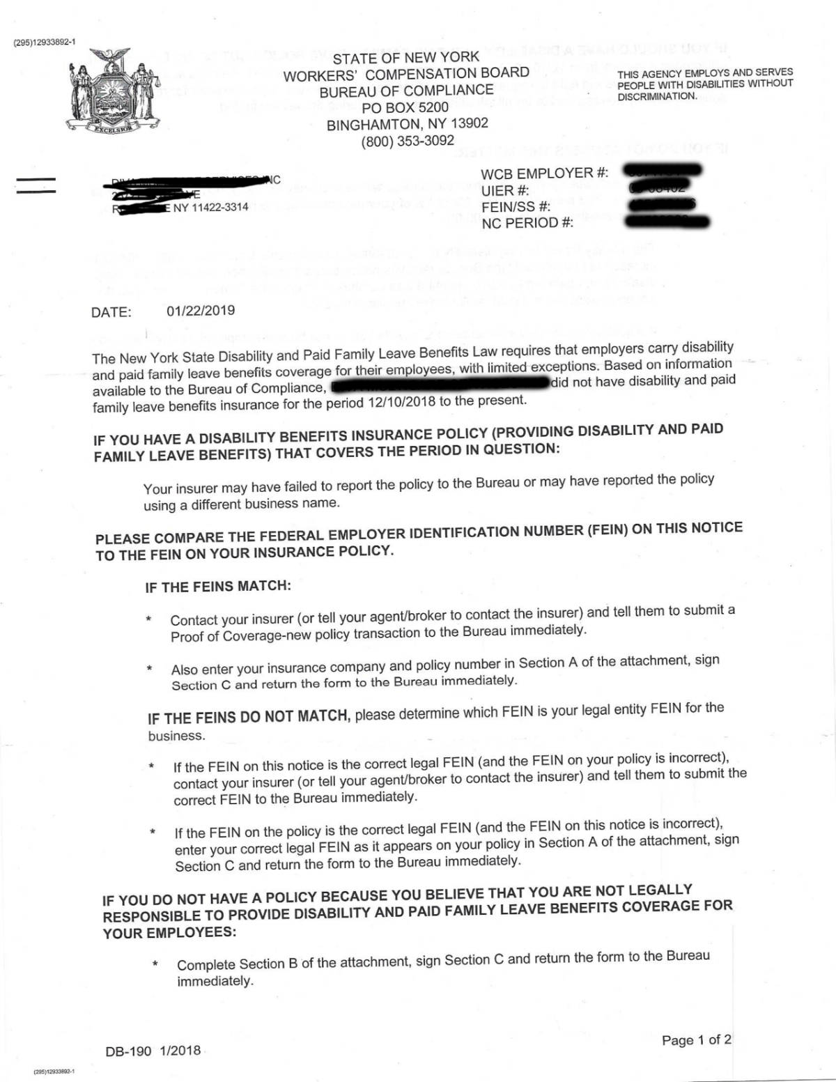 Workers Compensation Penalty Removal or Reduction